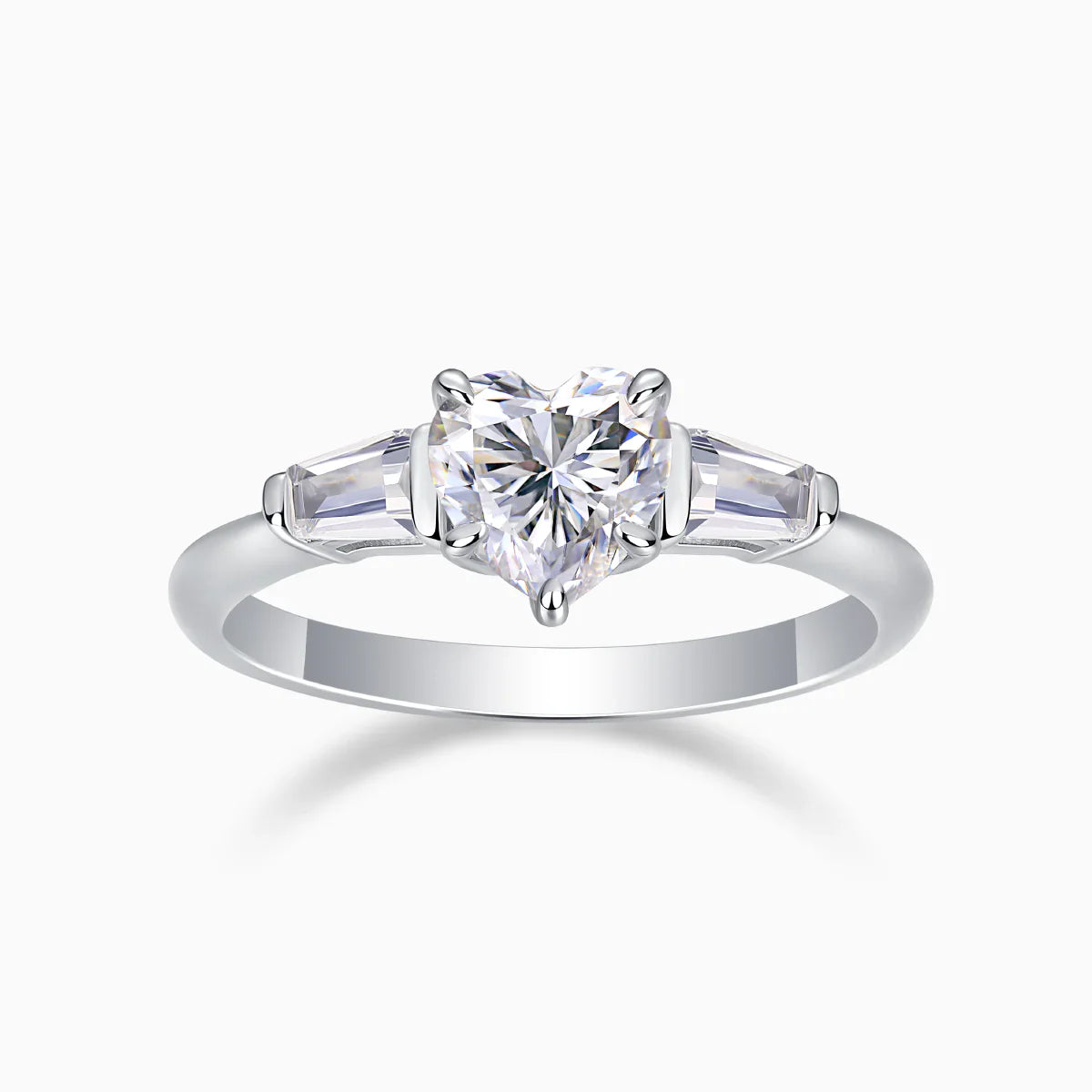 Heart Cut Rings|Heart Cut Engagement ring |Moissanite Ring – Ceerom